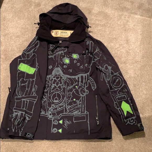 Grenade | Jackets & Coats | Grenade Snow Board Jacket Mens Large | Poshmark